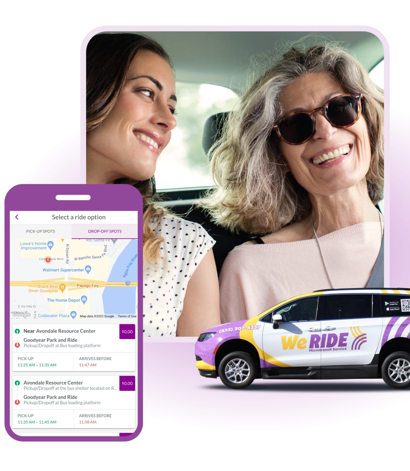 WeRIDE | Your Neighborhood On-Demand Rideshare